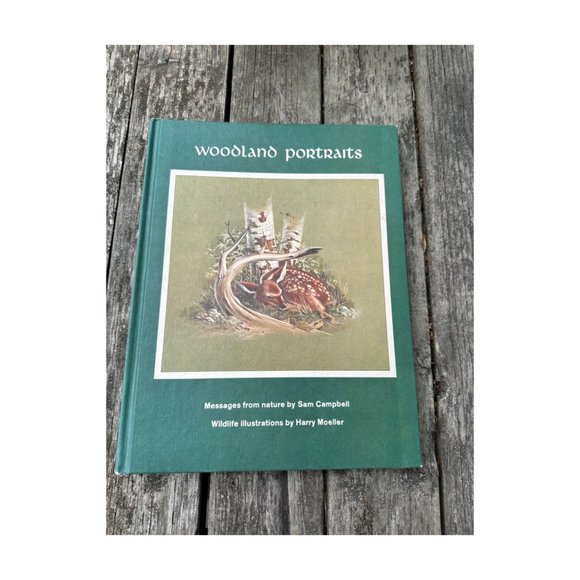Vintage | Accents | Vintage 7s Woodland Portraits Hardcover Book Sam ...